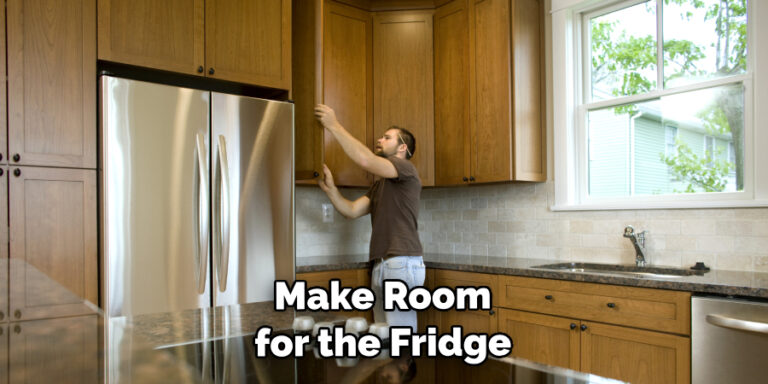 How to Make Refrigerator Flush With Cabinets | 6 Easy Steps